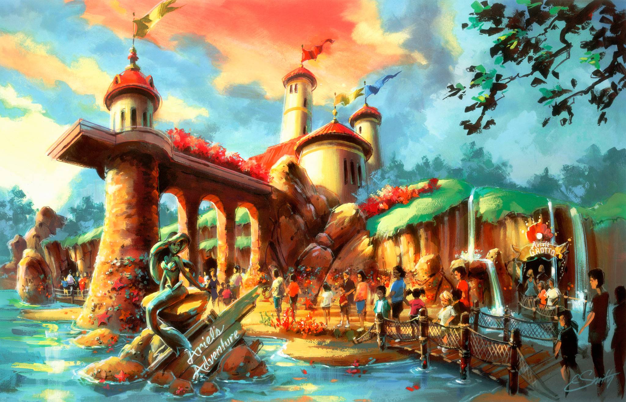 Ariel På Rock Disney Walt Disney World Resort Update For June 19,