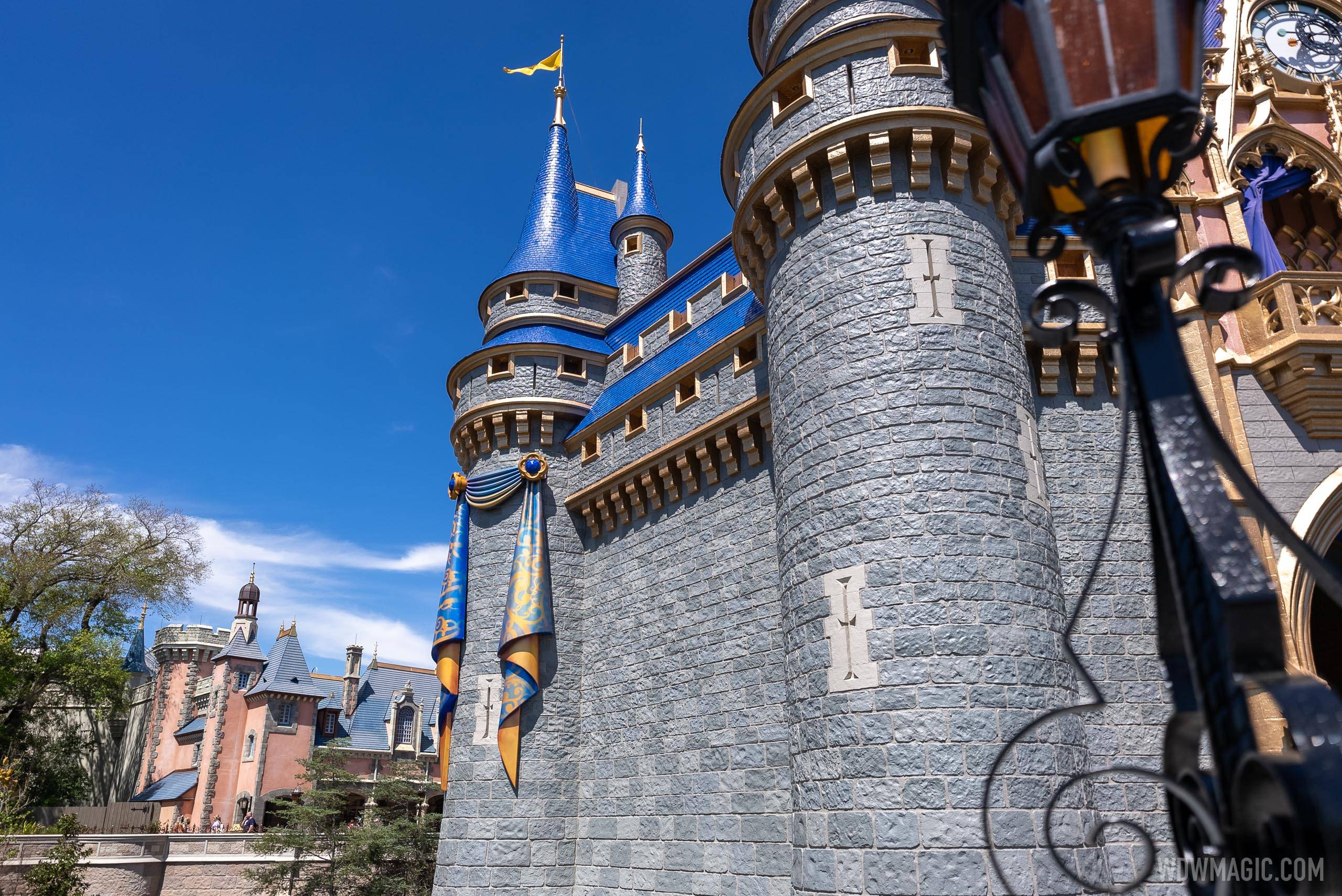 Disney Castle Gresskar Sjablonger