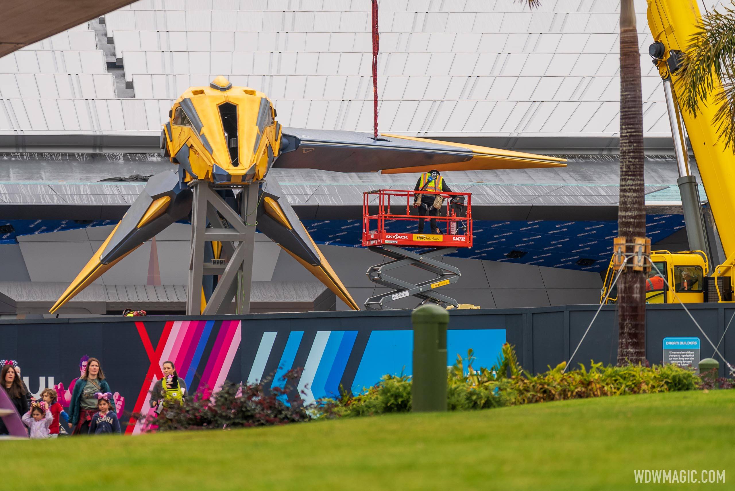 Guardians Of The Galaxy Nova Ship