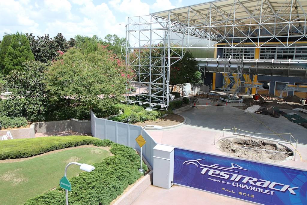 Test Track Epcot Refurbishment