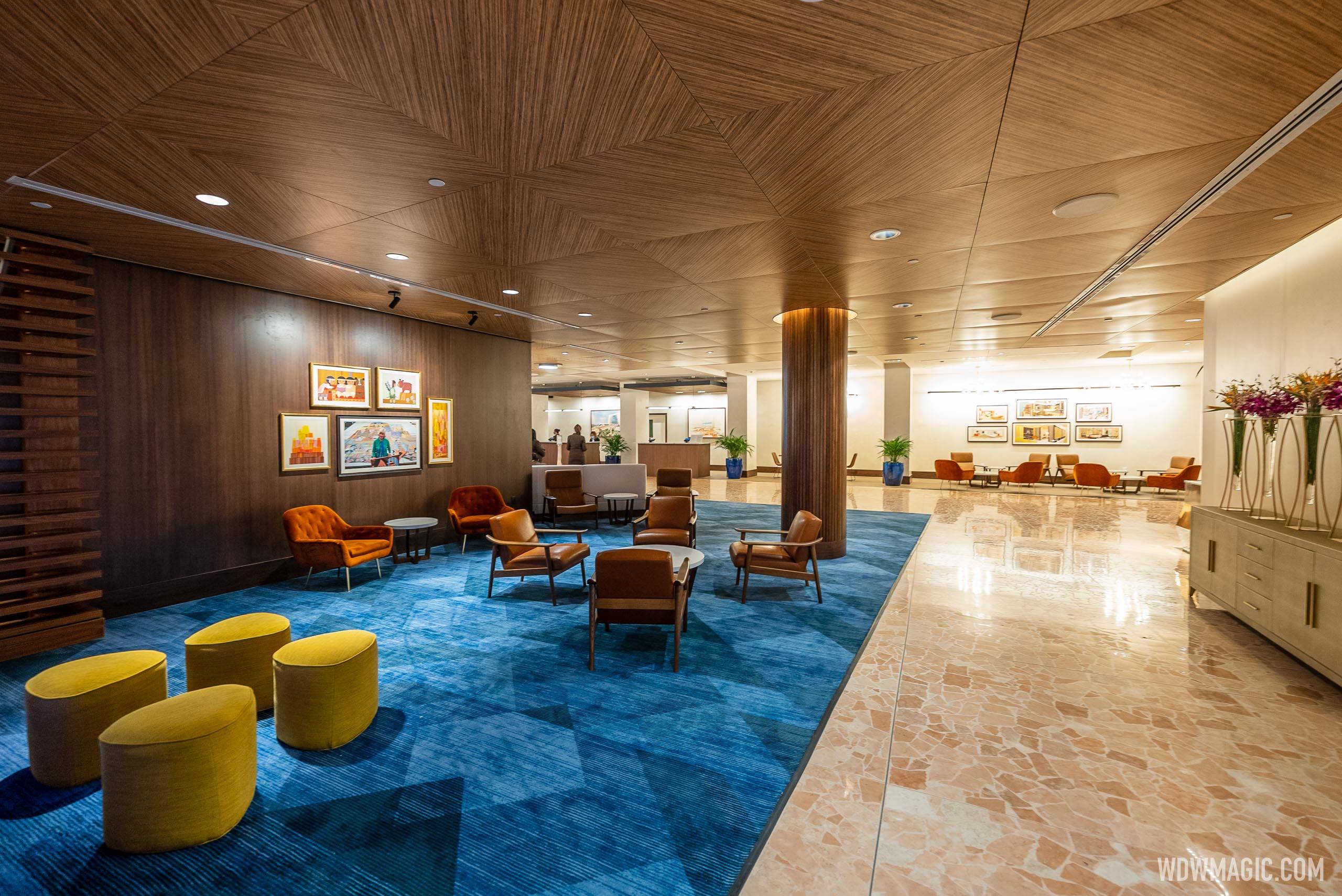 Contemporary Hotel Lobby